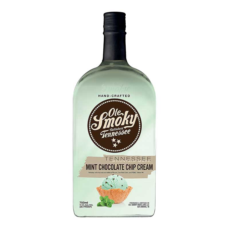 Ole Smoky Mint Chocolate Chip Whiskey 750ml – Uptown Spirits