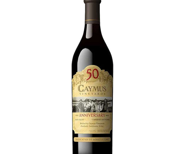 Caymus 50th Anniversary Cabernet Sauvignon 750ml – Uptown Spirits