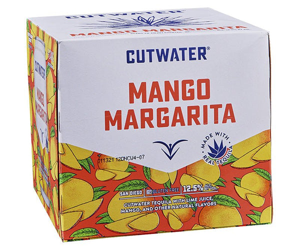 Cutwater Mango Margarita Tequila Cocktail 4/355ml – Uptown Spirits