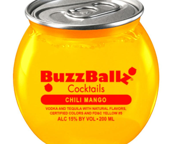 BuzzBallz Chili Mango Cocktails Full Case 24/200ml – Uptown Spirits
