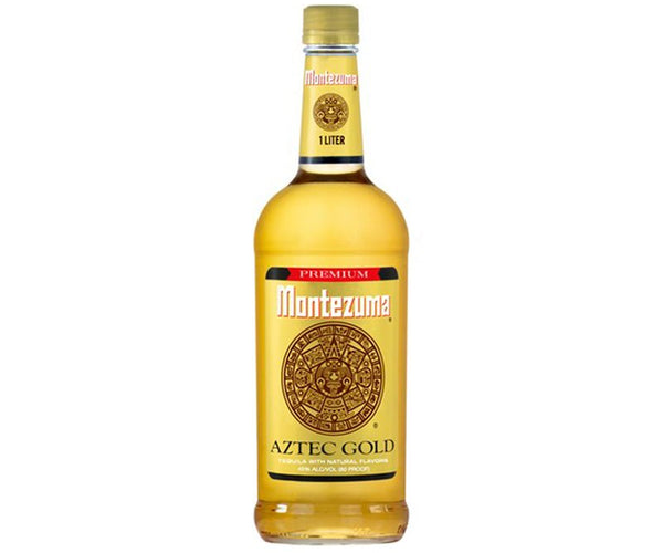 Montezuma Aztec Gold Flavored Tequila 1L – Uptown Spirits