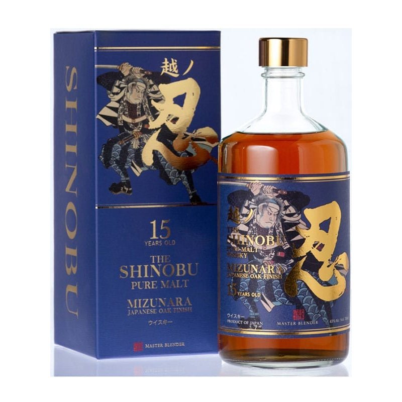 Buy Shinobu 15 Year Pure Malt Whisky 750ml Online | Uptown Spirits™