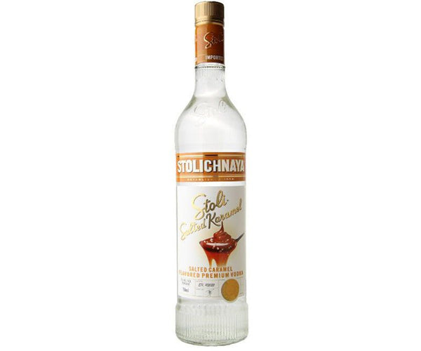 Stoli Salted Karamel Flavored Premium Vodka 750ml – Uptown Spirits