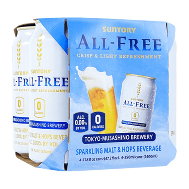 Suntory All Free Sparkling Malt & Hops Beverage 6/350ml | Uptown Spirits